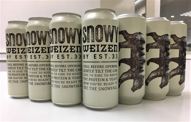 เบียร์ SNOWY ลองกันหรือยัง!! เบียร์ปุยหิมะ SNOWY WEIZEN BY EST.33